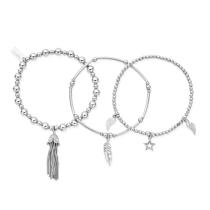 Guidance Stack of 3 | Stacking Bracelet Set – ChloBo UK
