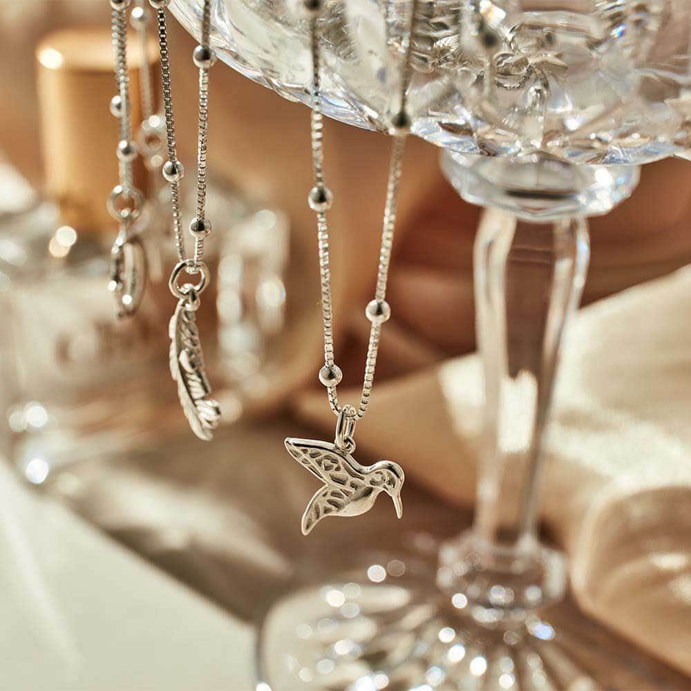 Bobble Chain Hummingbird Necklace – ChloBo UK