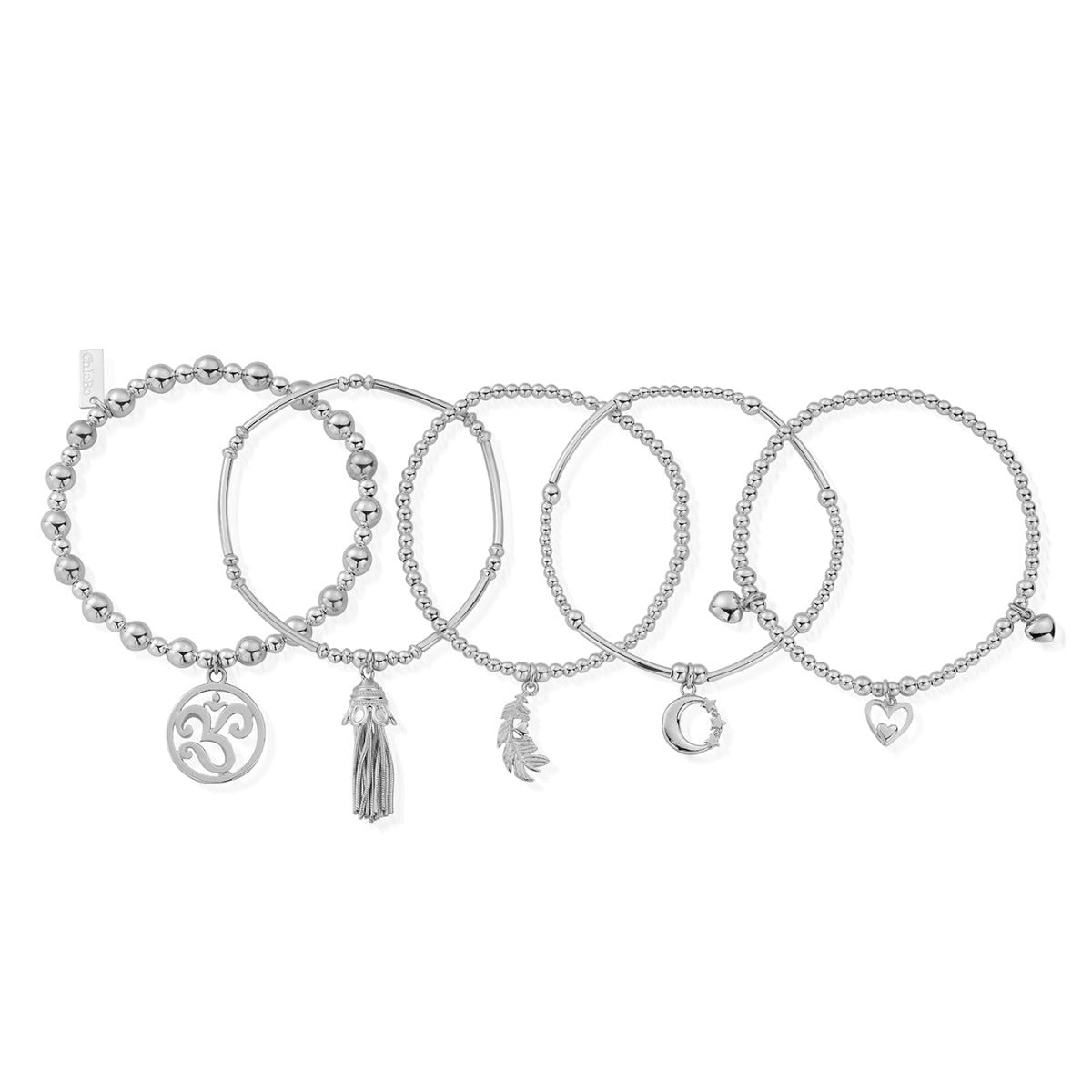 Divine Bracelet Stack of 5 | Stacking Bracelets Set – ChloBo UK